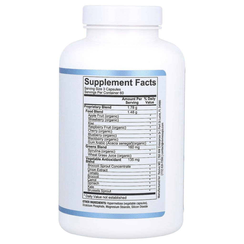 Daily Greens health benefits capsules