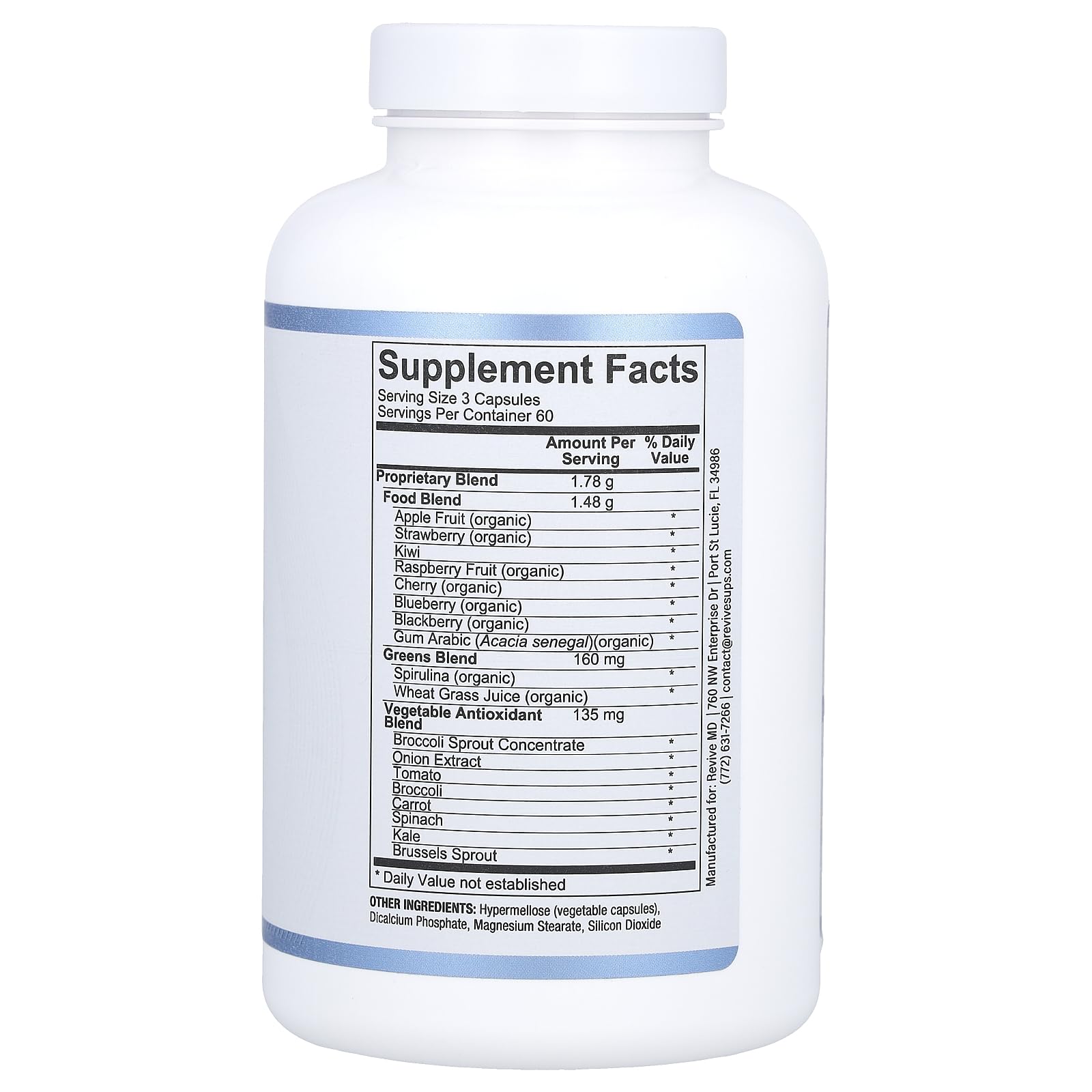 Daily Greens health benefits capsules