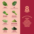Daily greens multivitamin for vitality