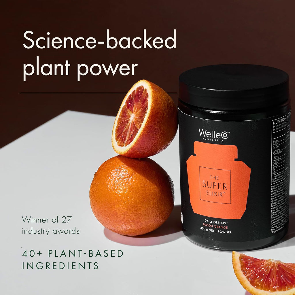 Daily greens powder for detox