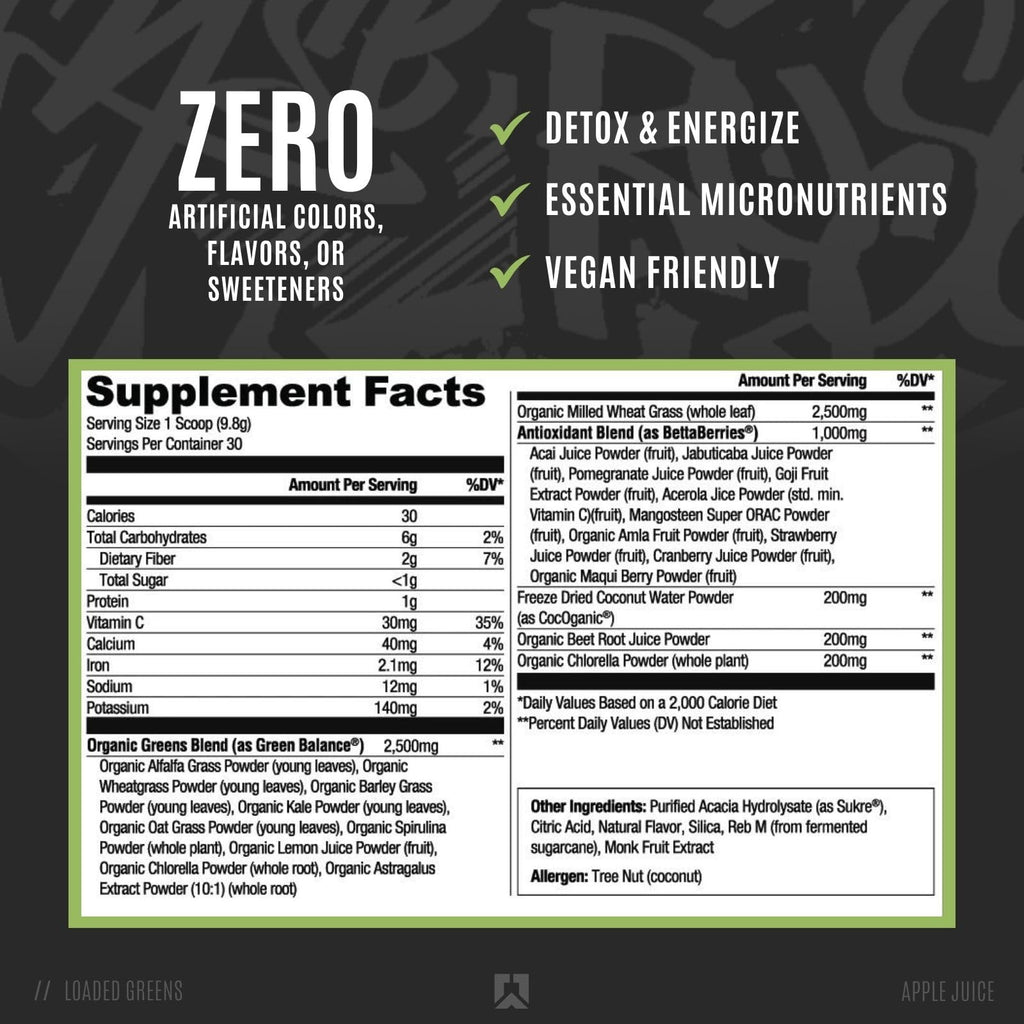 daily greens powder for digestion