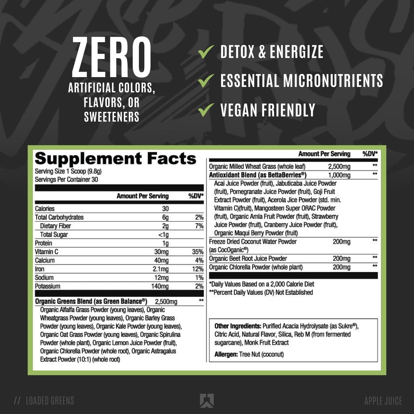 daily greens powder for digestion