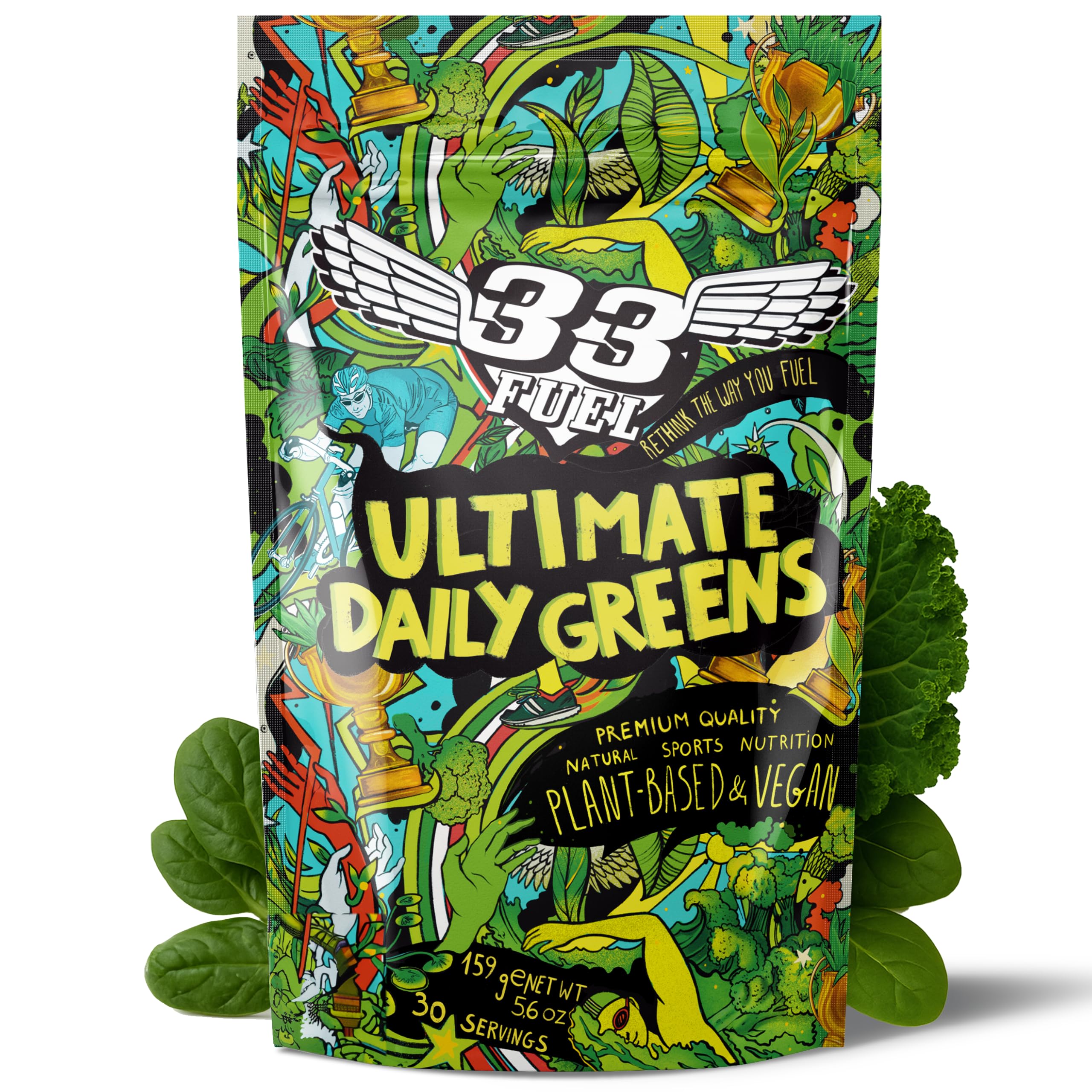 Daily Greens Powder for gut health