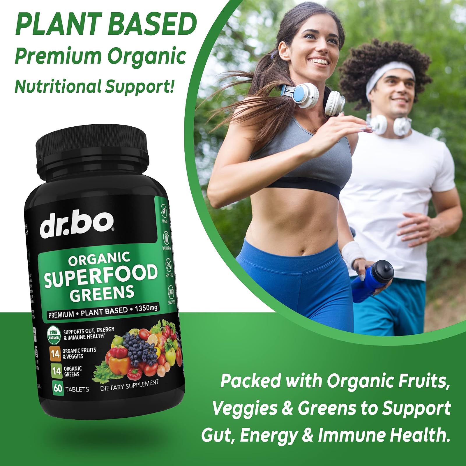 daily greens powders for energy
