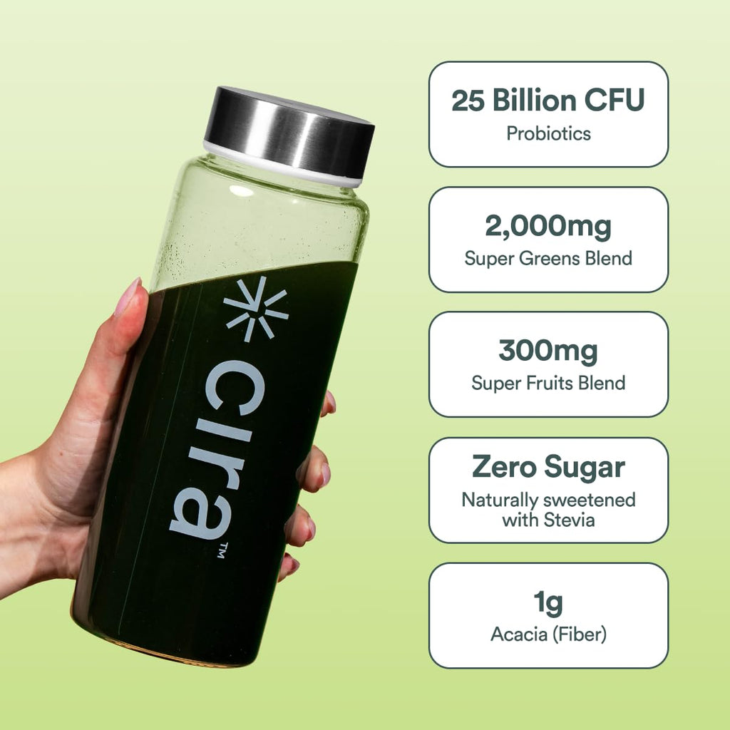 Daily greens spirulina for energy