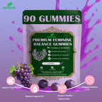 Daily gummies for feminine health