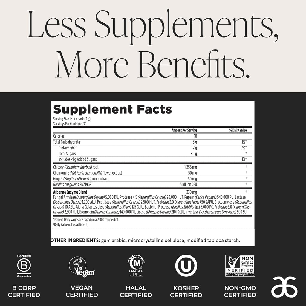Daily gut health probiotic mix