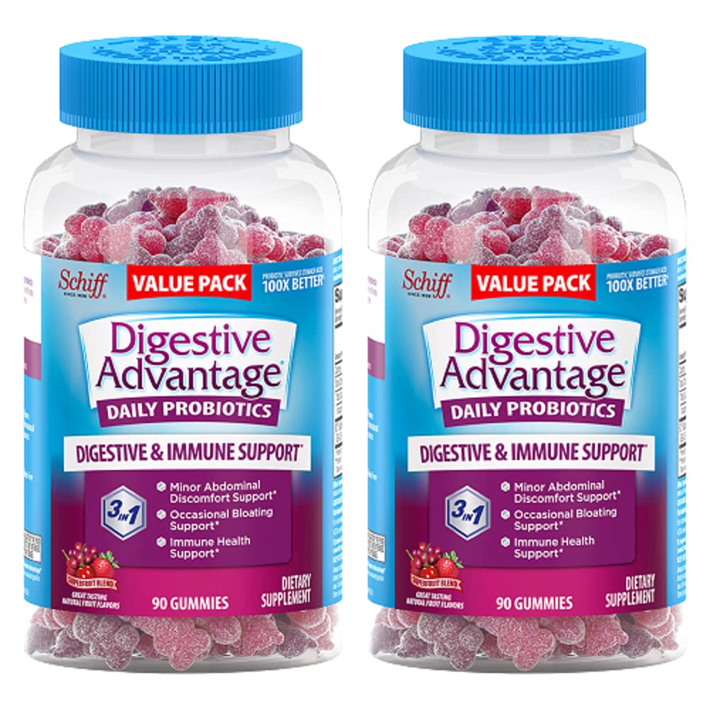 Daily gut health support gummies