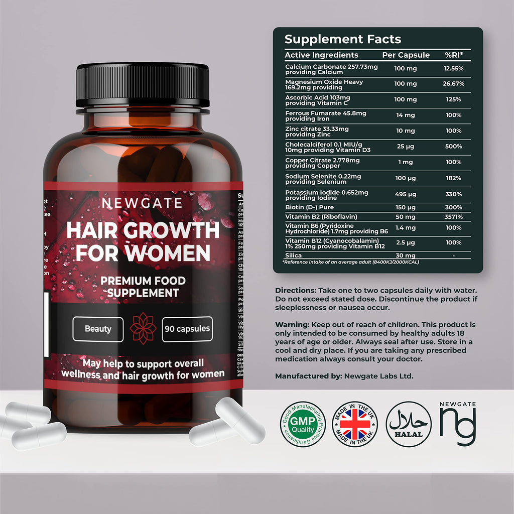 daily hair growth supplement routine