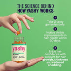 Daily hair support gummies for women