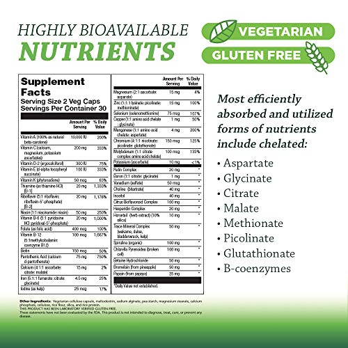 daily health blended vitamin formula