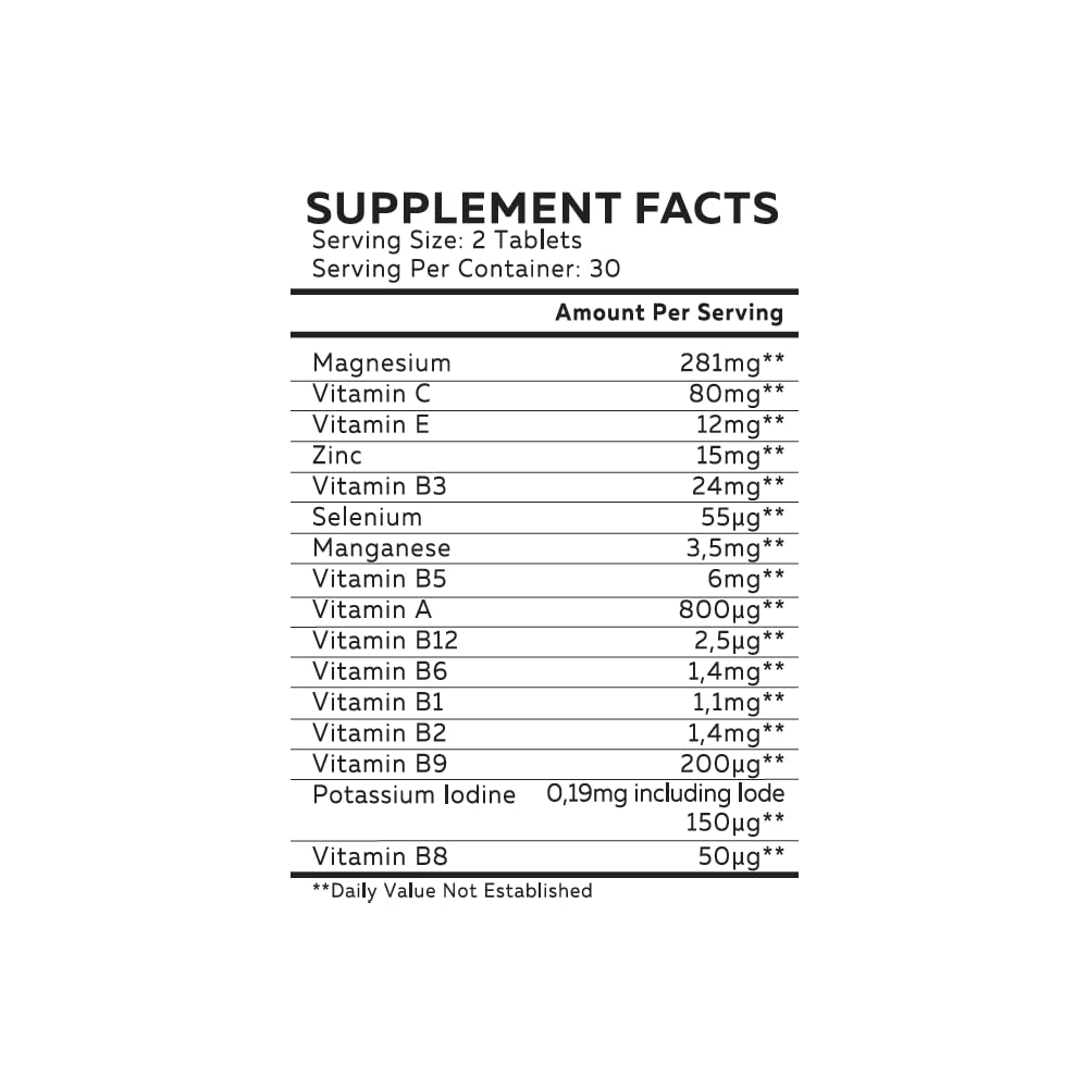daily health blended vitamin & mineral supplements