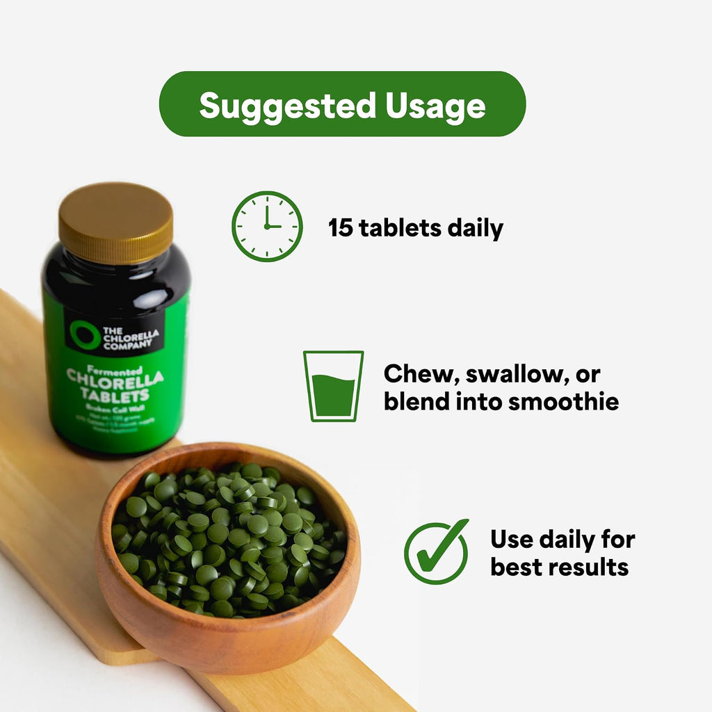 daily health boost with chlorella