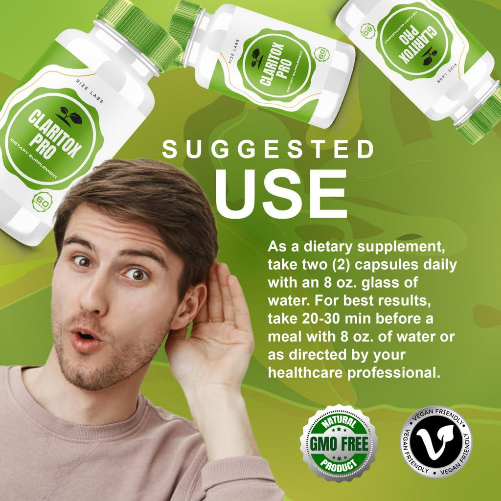 Daily health boost with Claritox Pro