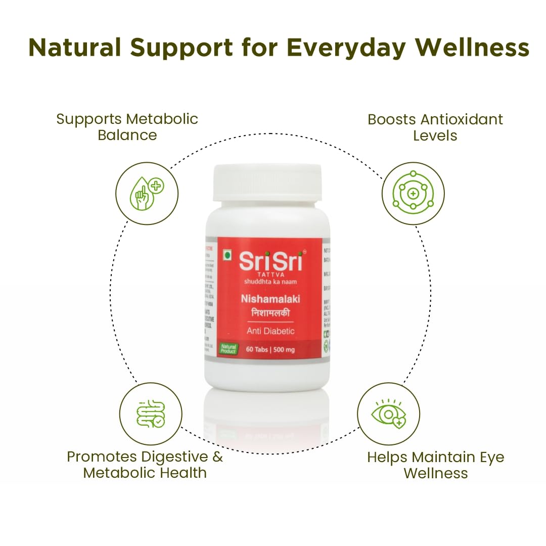 daily health boost with Nishamalaki tablets
