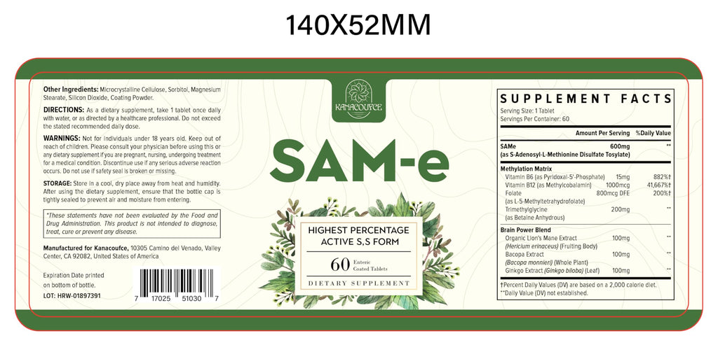 daily health boost with SAM-e