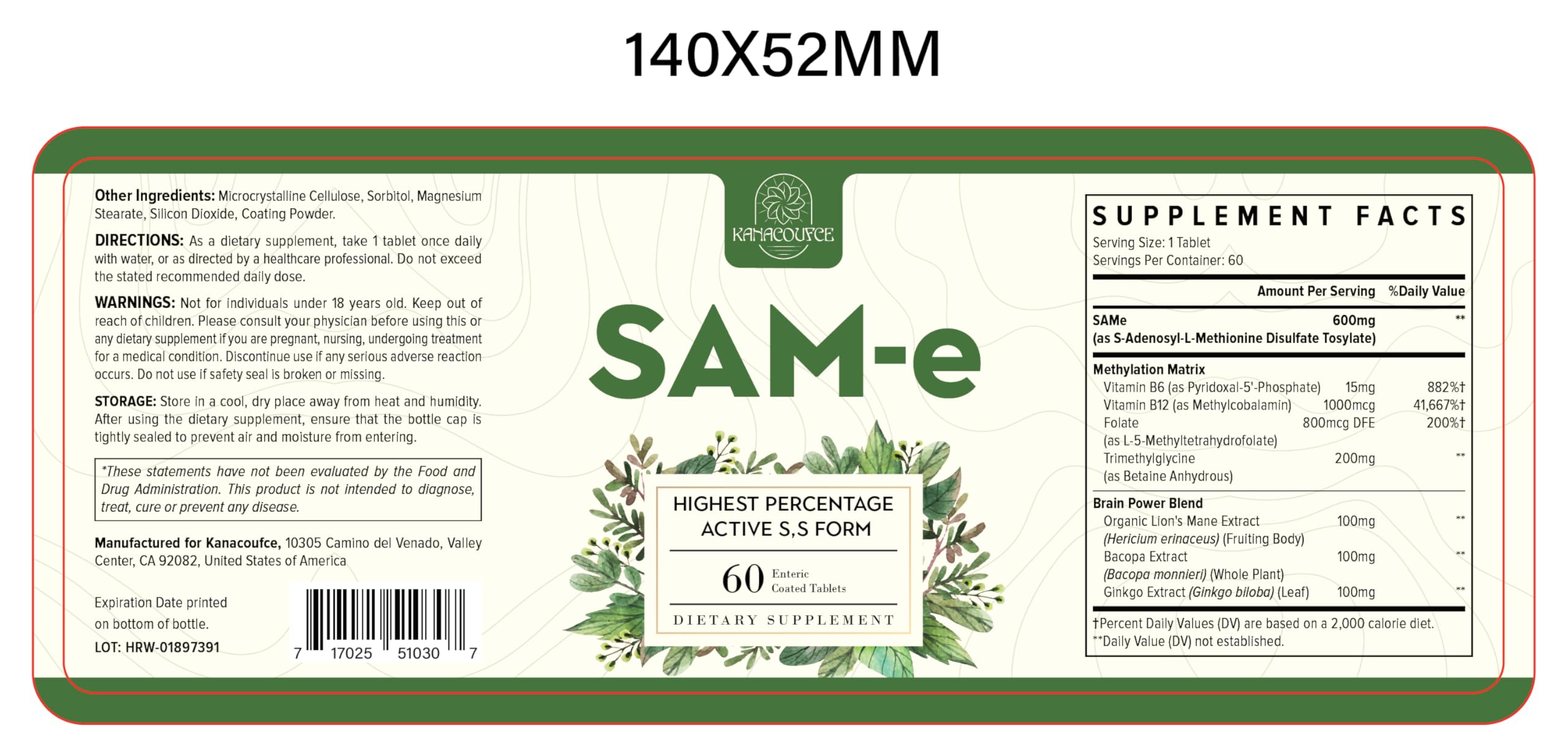 daily health boost with SAM-e