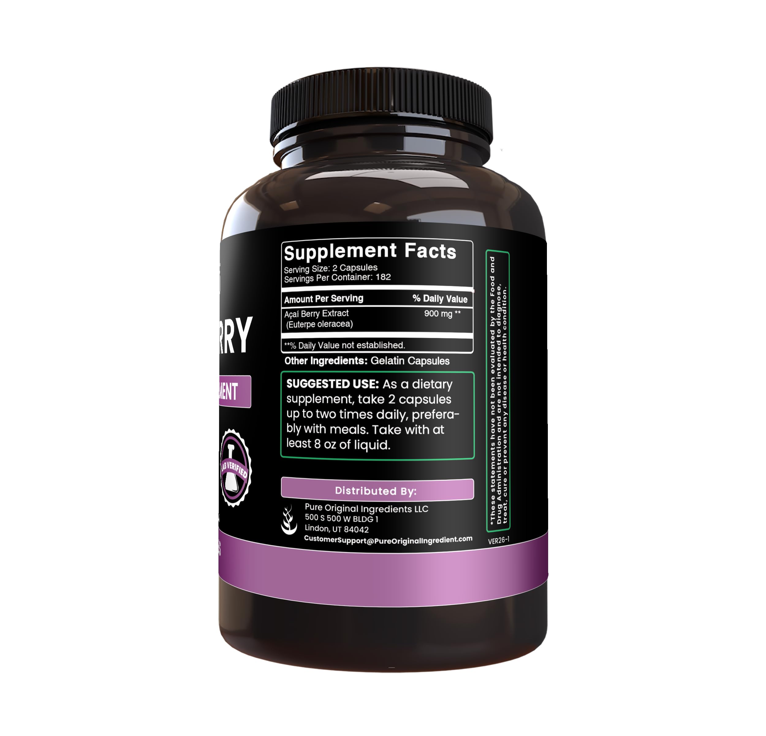 daily health support acai extract