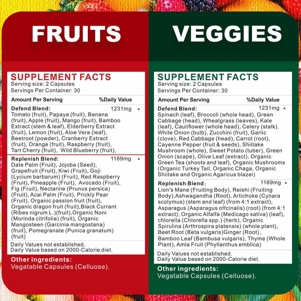 daily health support blended supplements