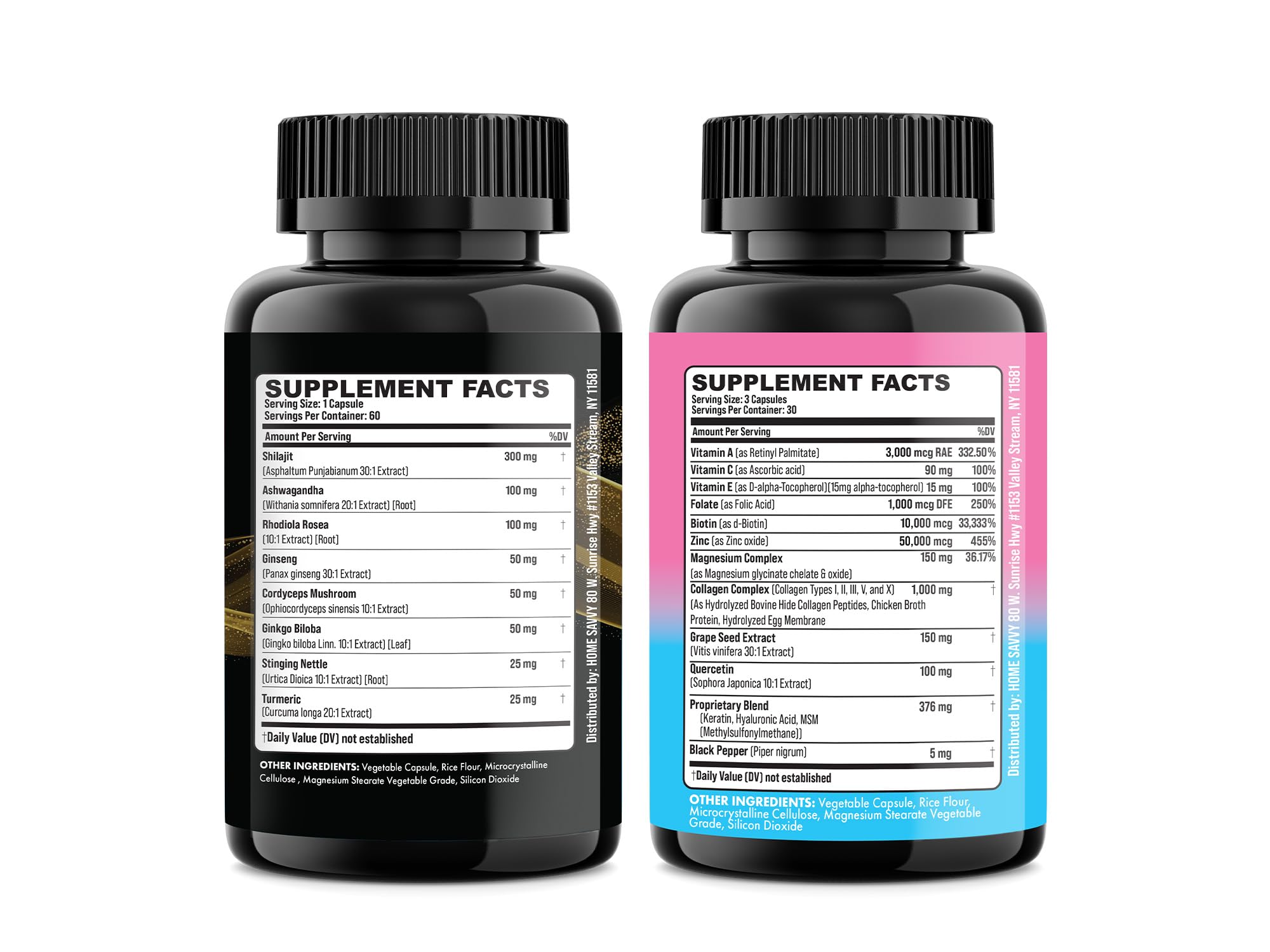 daily health support blended vitamin & mineral supplements