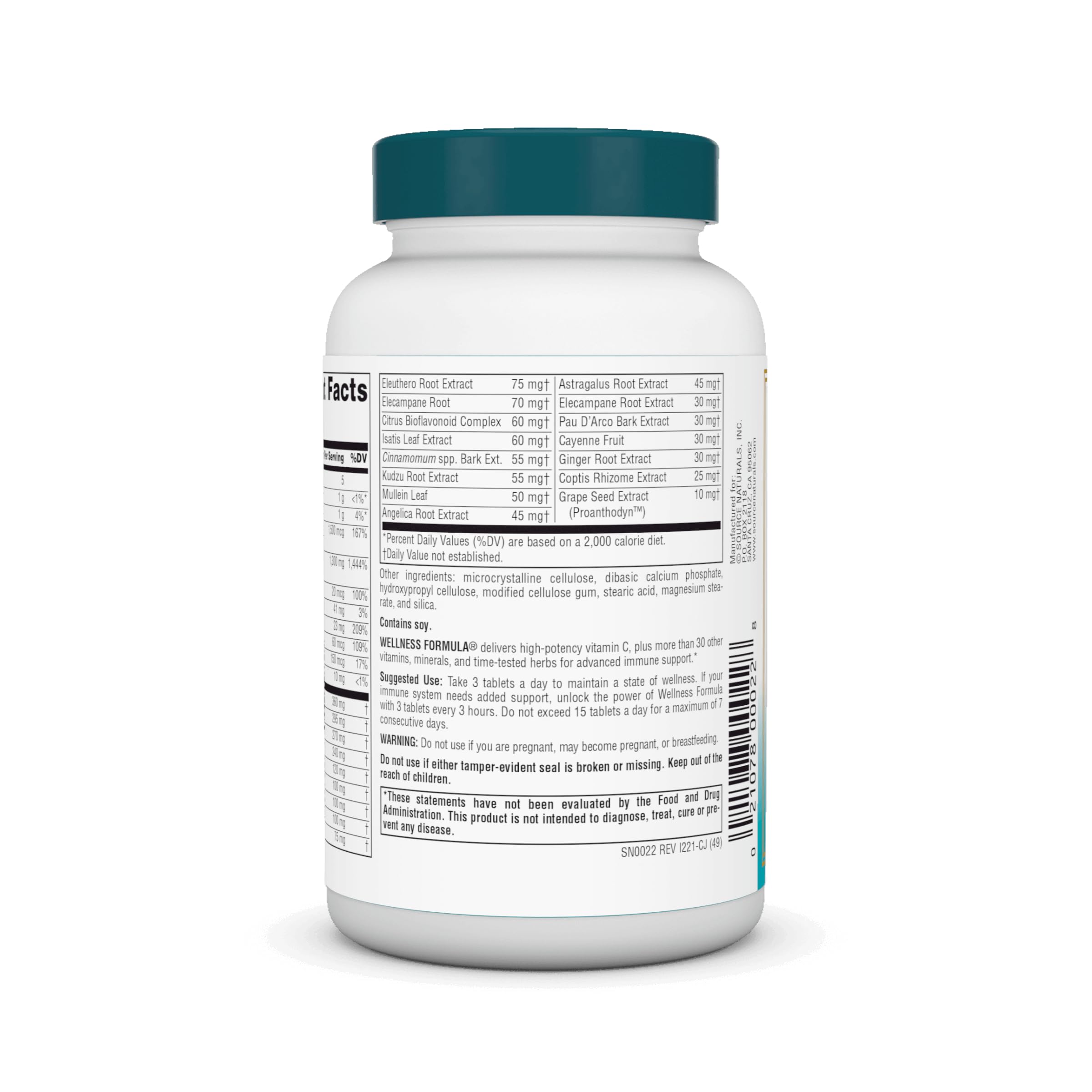 daily health support blended vitamin & mineral