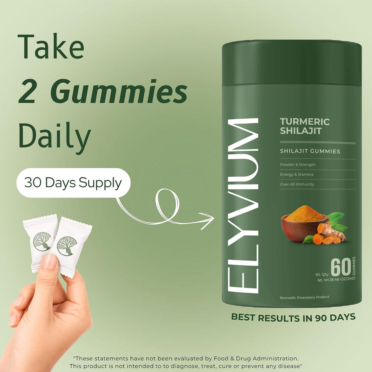 daily health support Shilajit gummies
