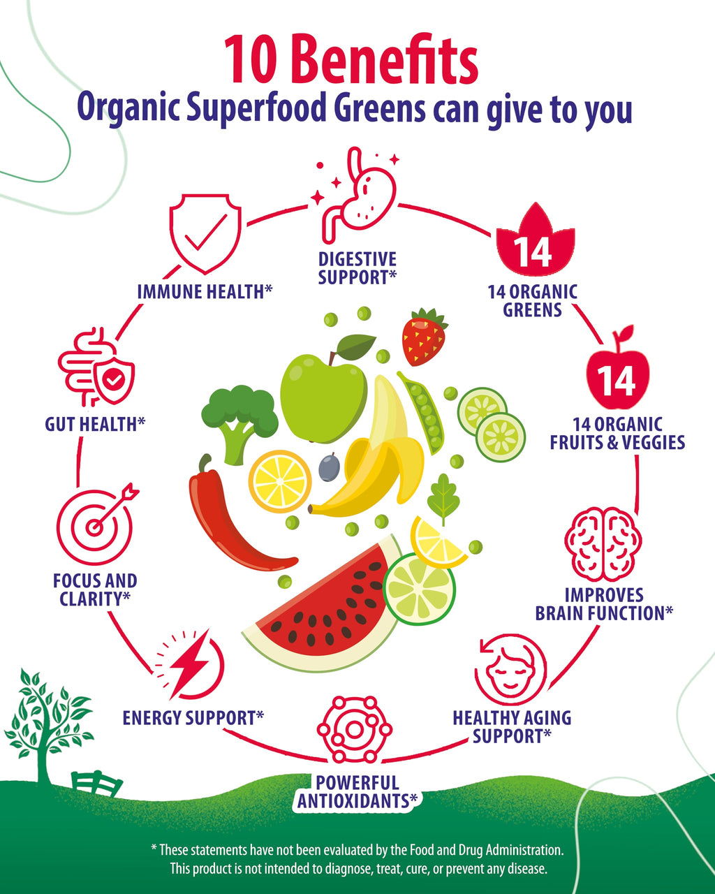 daily health support supplements