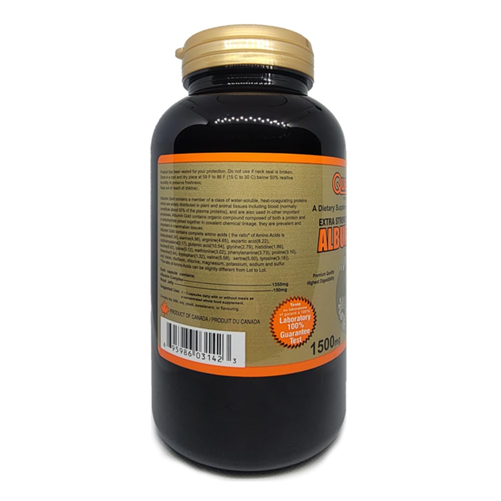 Daily health support with Albumin Gold