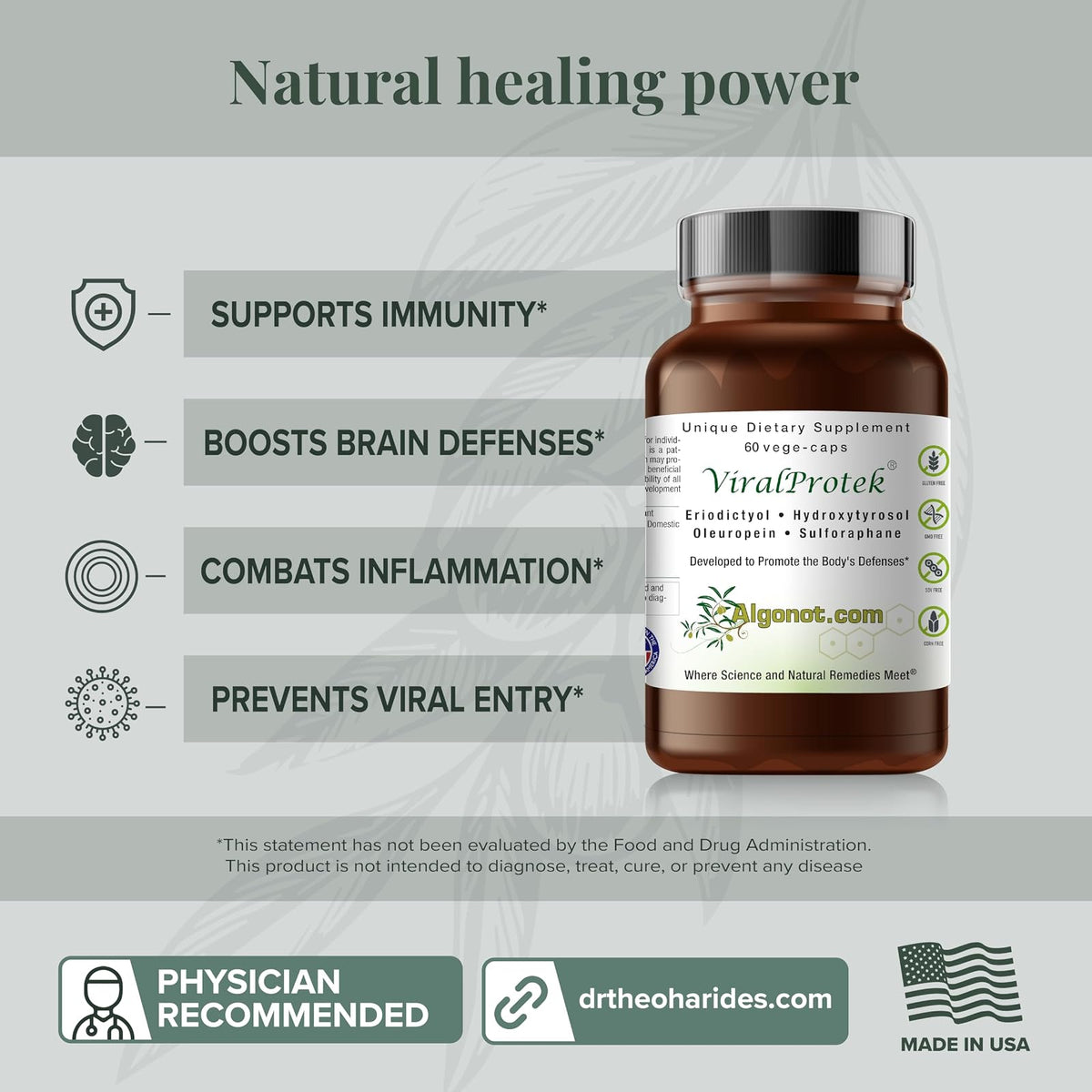 Daily health support with Algonot ViralProtek