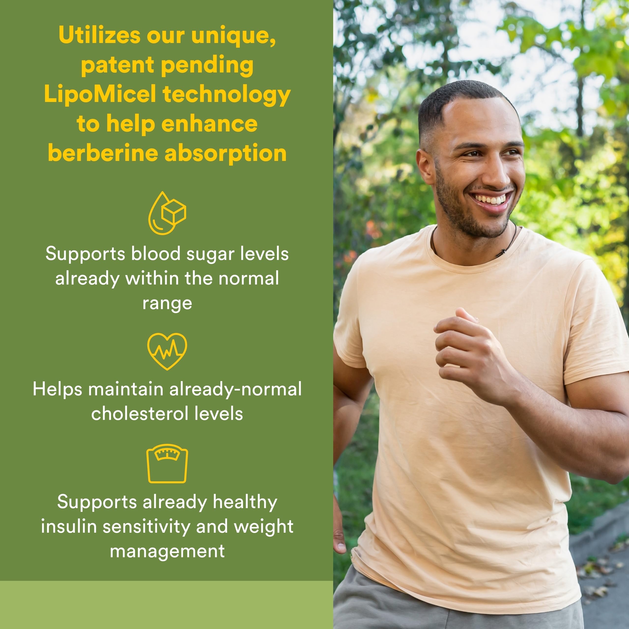daily health support with berberine matrix