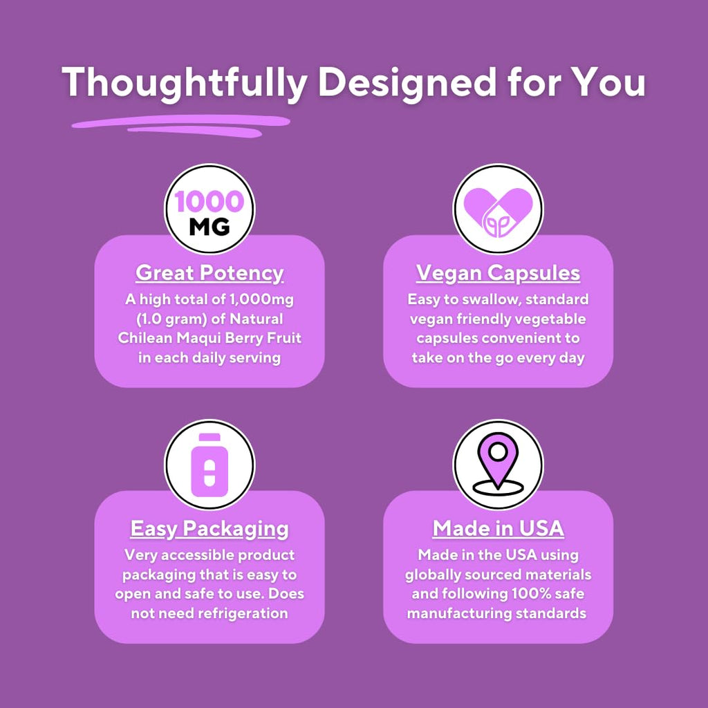 Daily health support with Maqui Berry