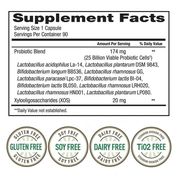 daily health support with probiotics