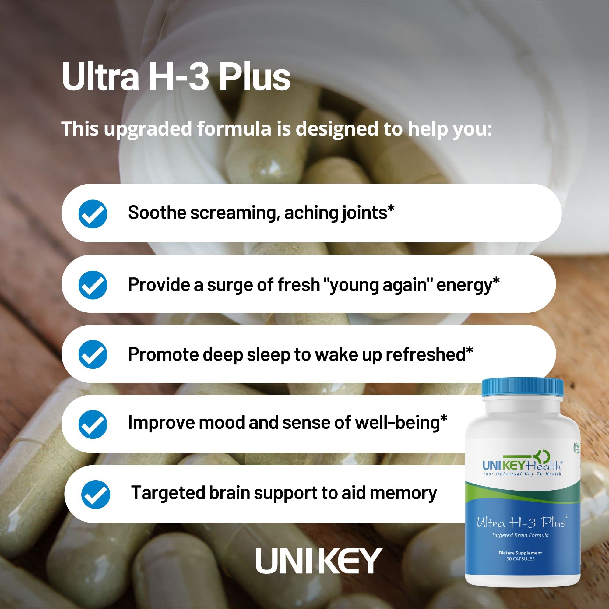 daily health support with supplements