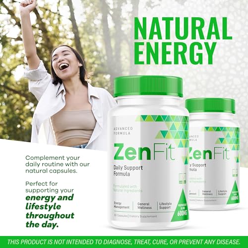 Daily health support with Zenfit supplements
