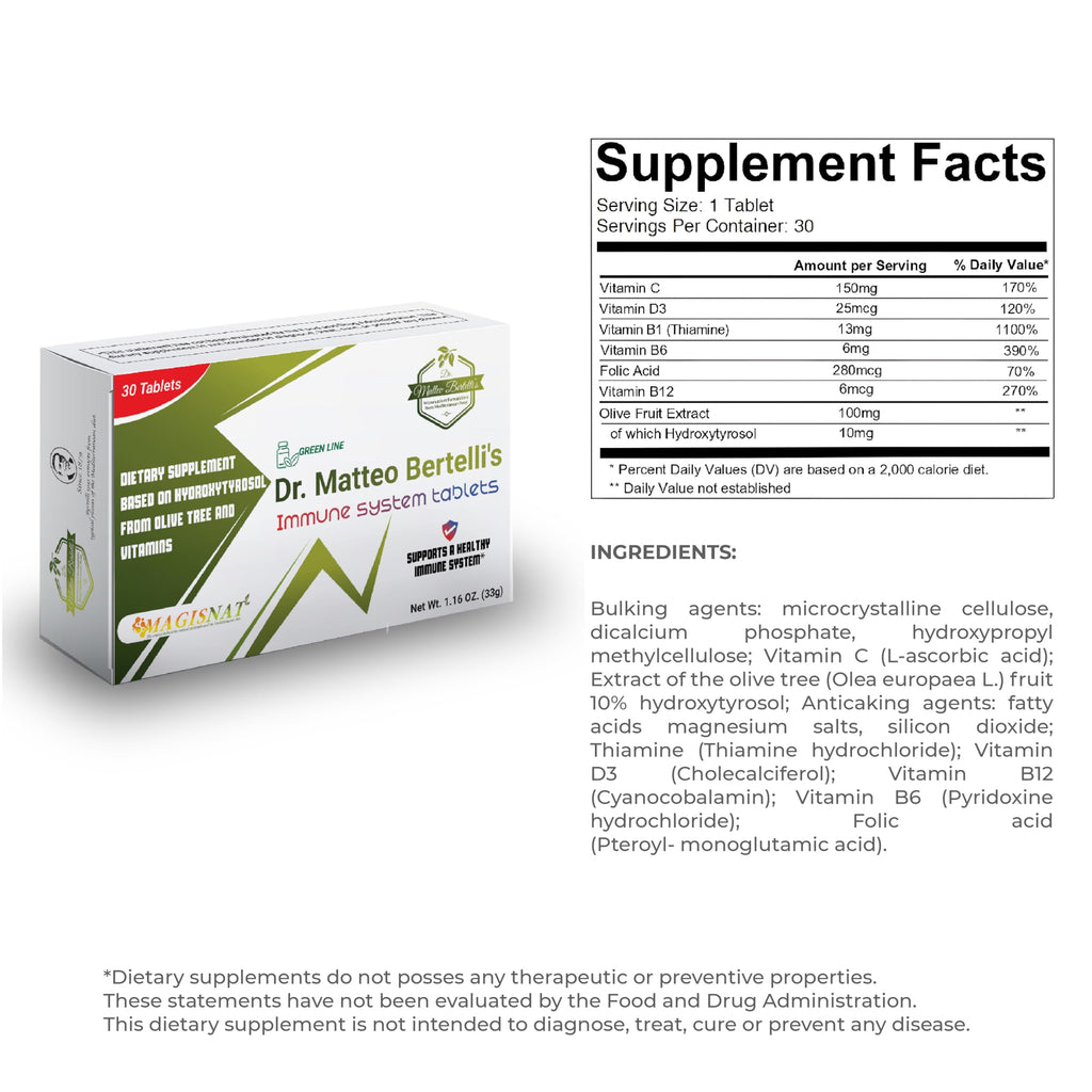 daily health vitamins with hydroxytyrosol