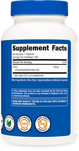 daily health with Nutricost DHEA