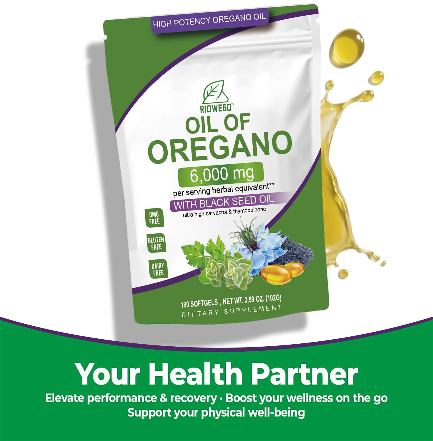 daily health with oregano oil