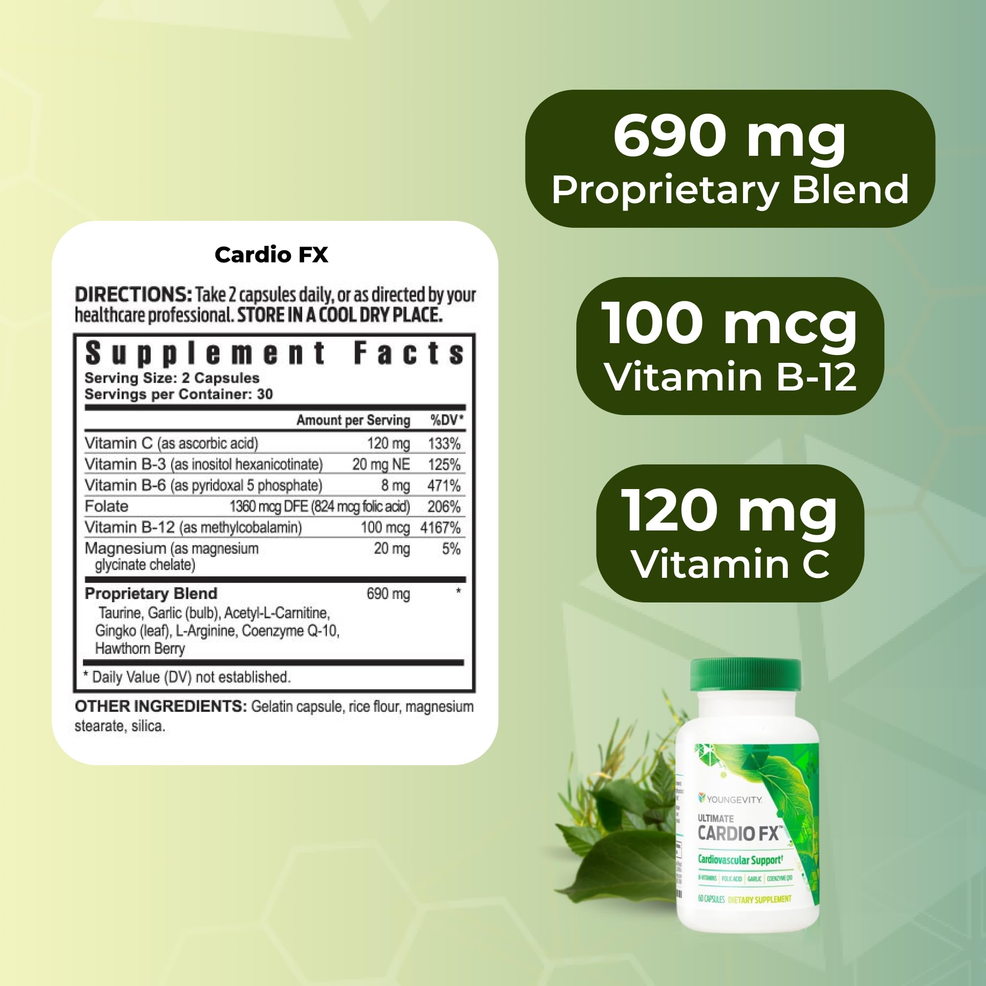 daily heart health supplement for adults