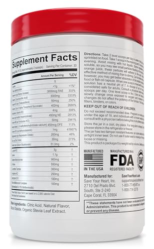 daily heart health supplement powder