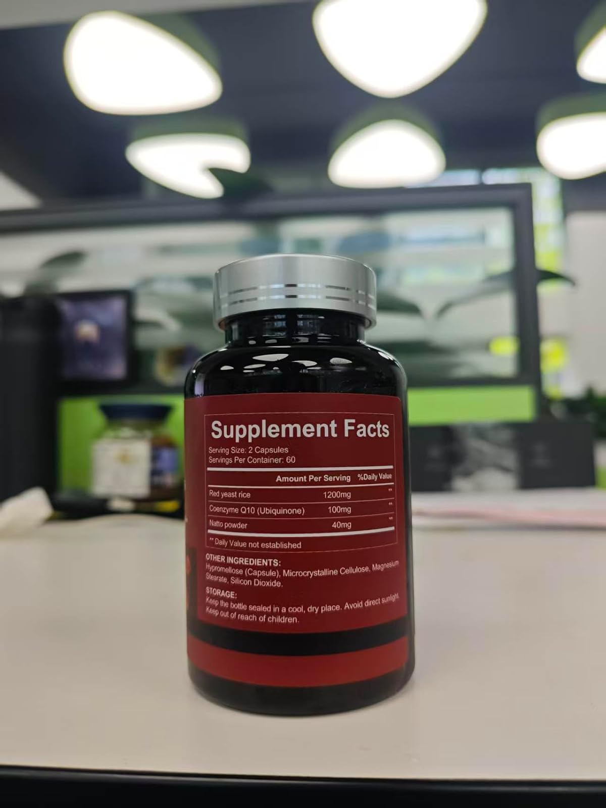 Daily heart health supplement with CoQ10