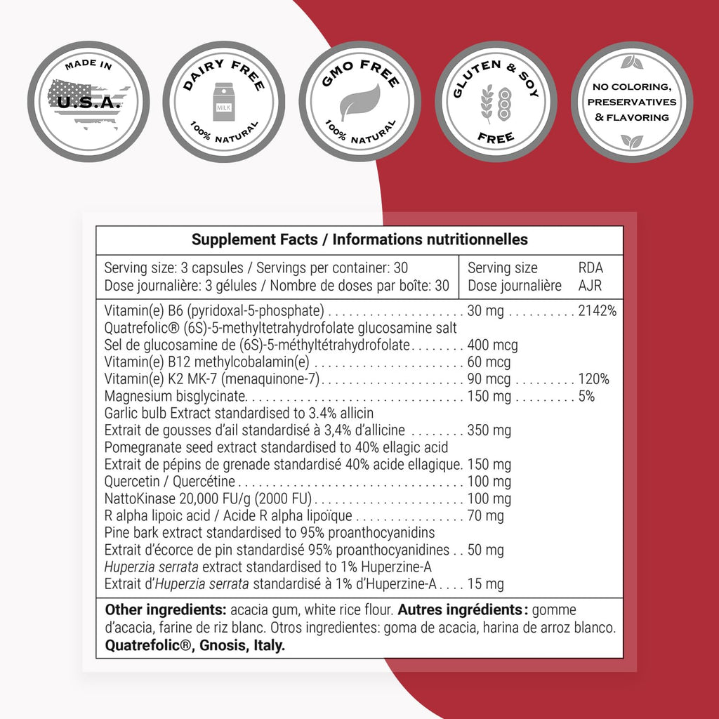 daily heart support blended vitamin & mineral supplements