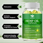 Daily hemp oil for health