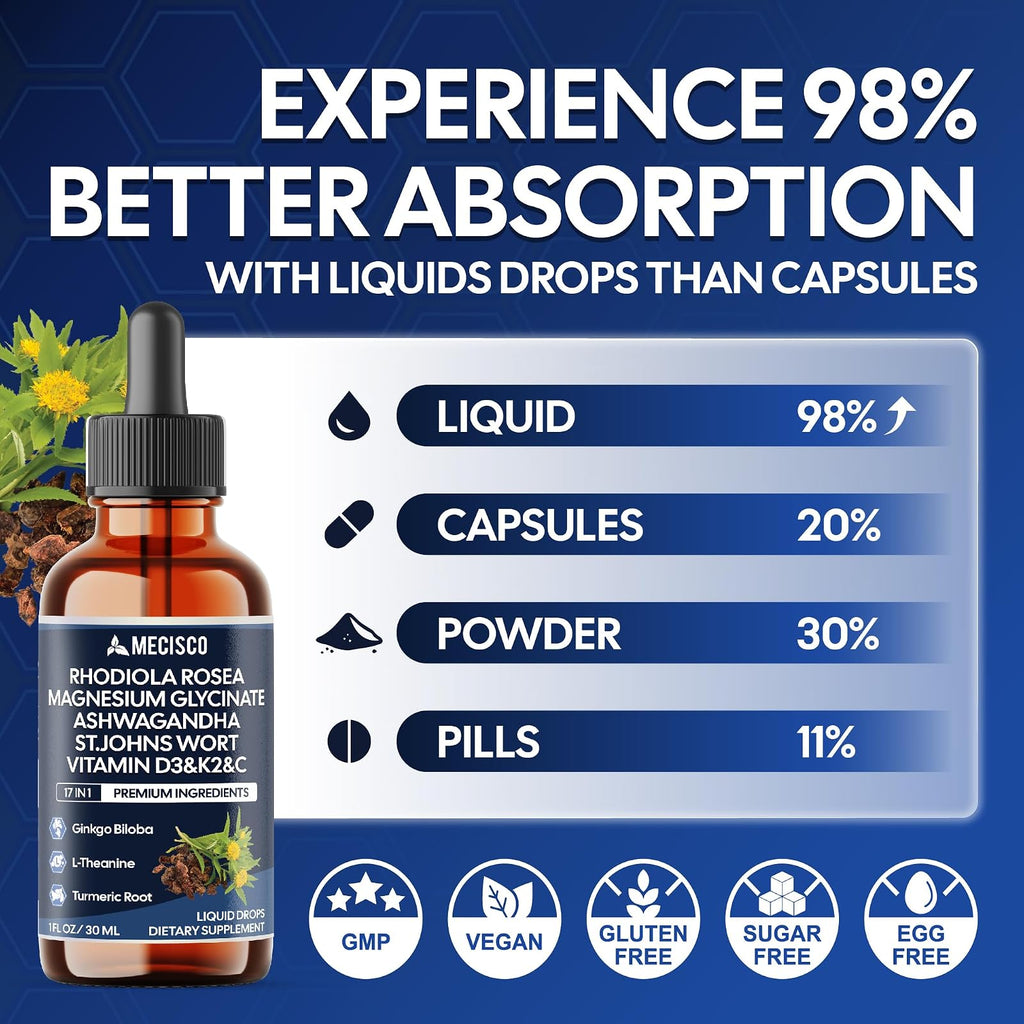 Daily herbal drops for vitality