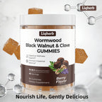 Daily herbal supplement gummies for vitality
