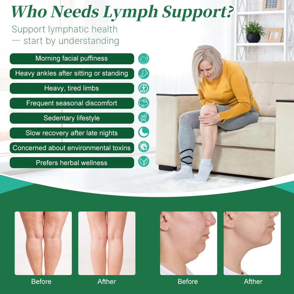 Daily herbal support for lymphatic health