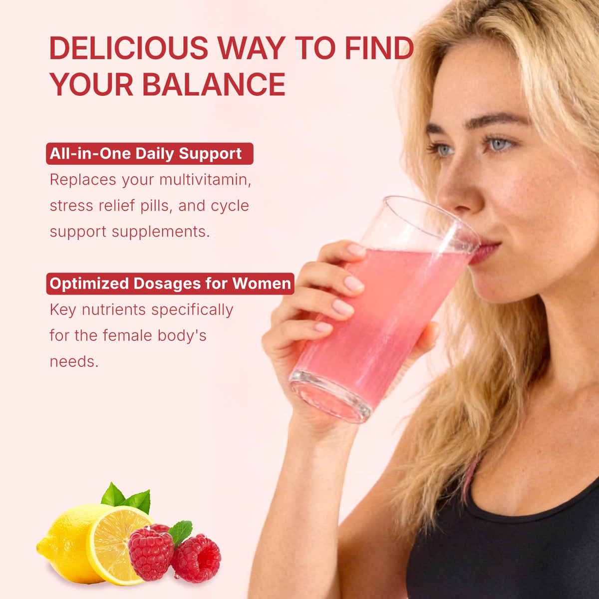 Daily hormone balance for women