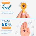 Daily hyaluronic acid supplement gummies
