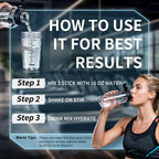 daily hydration with electrolyte mix