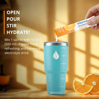 Daily hydration with NormaLyte electrolyte packets