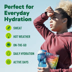 daily hydration with Organika electrolytes